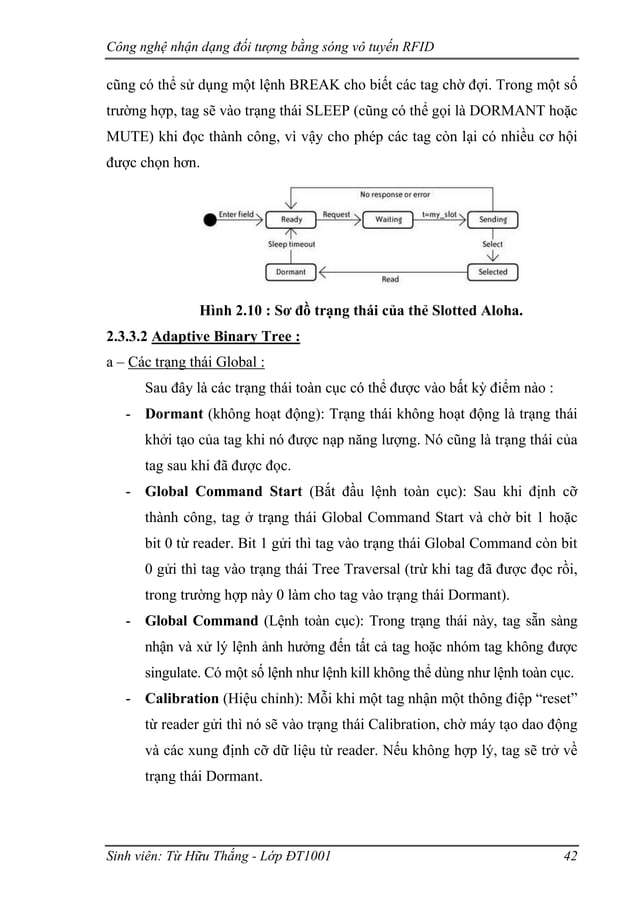 Đồ án điện tử Công nghệ nhận dạng đối tượng bằng sóng vô tuyến RFID - sdt/ ZALO 093 189 2701 | PDF