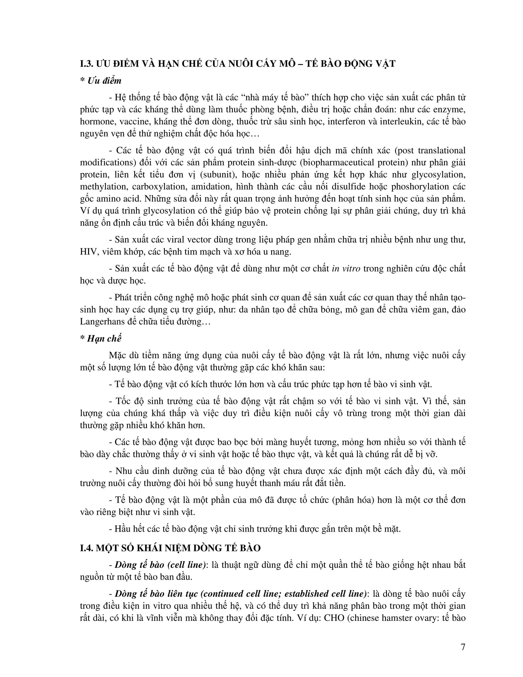 Giáo trình công nghệ sinh học động vật | PDF