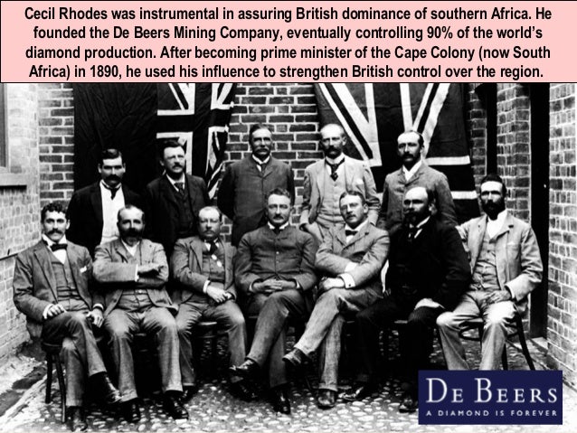 Belgian Congo and British in South Africa