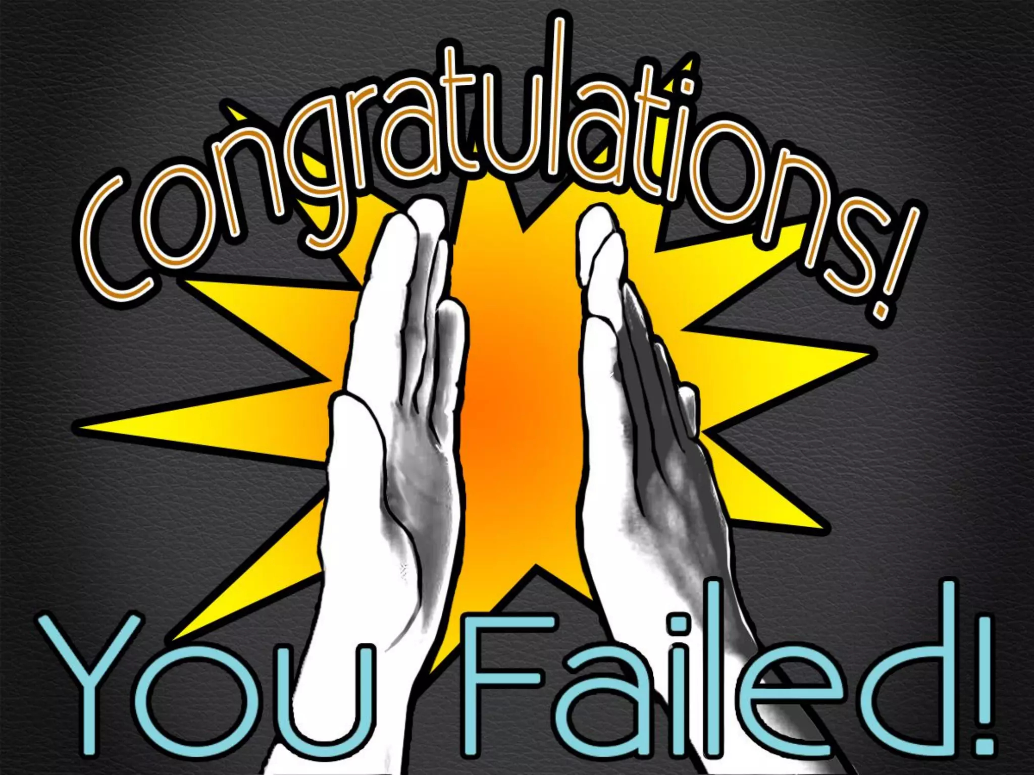 Congrats you failed | PDF