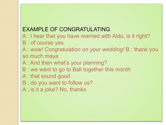 CONGRATULATING & COMPLIMENTING materials | PPTX