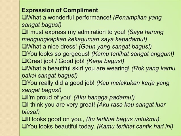 CONGRATULATING & COMPLIMENTING materials | PPTX