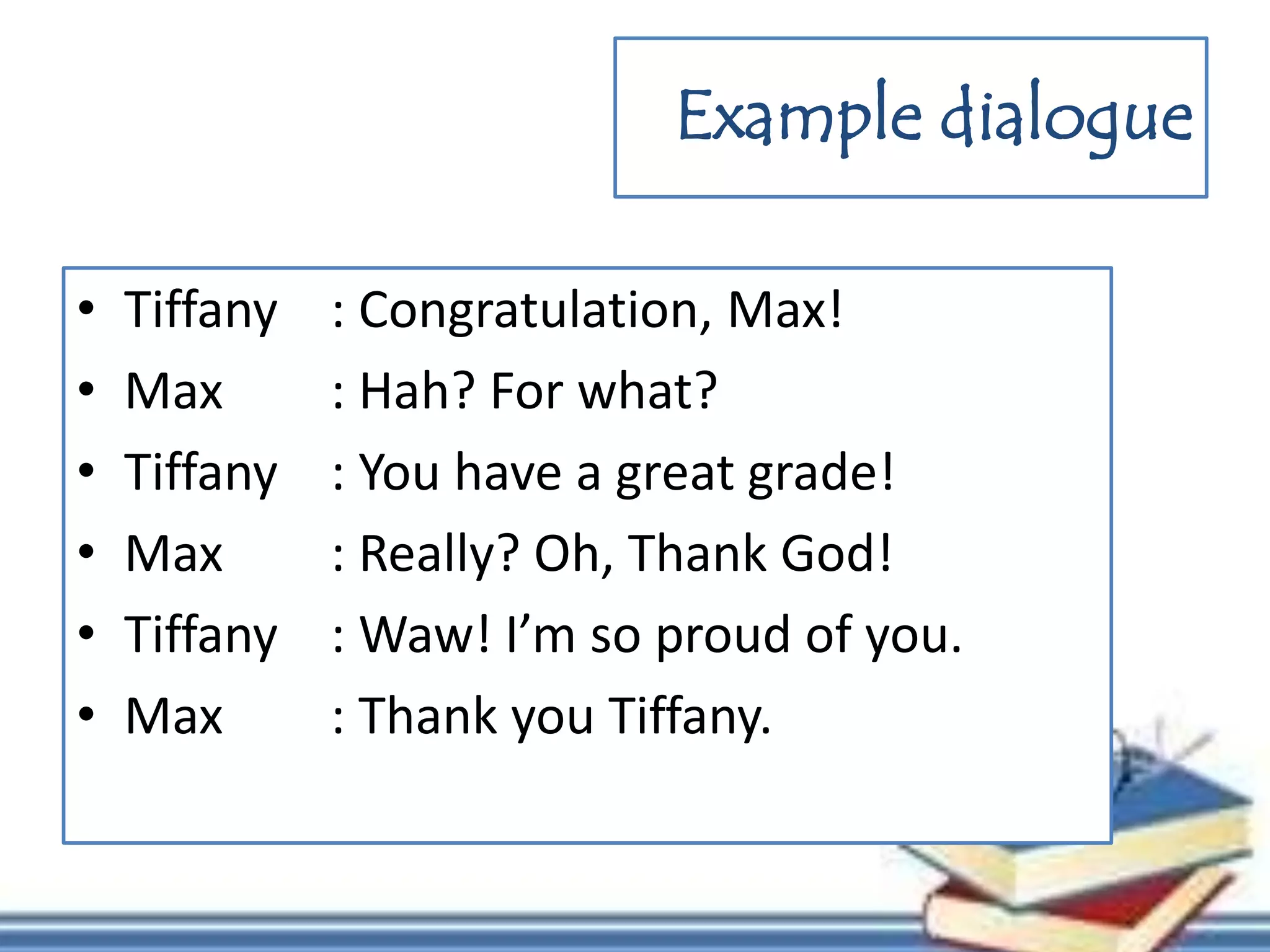 Congratulation kls 10 kurikulum 2013 | PPTX