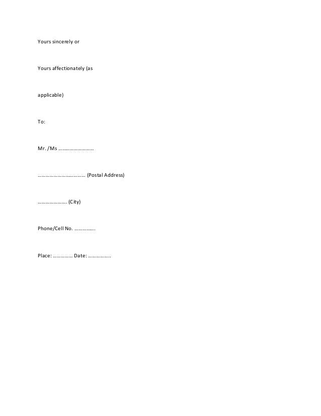 Congratulation Letter Format