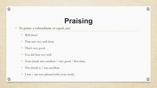 Congratulating Other | PPTX