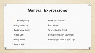 Congratulating Other | PPTX