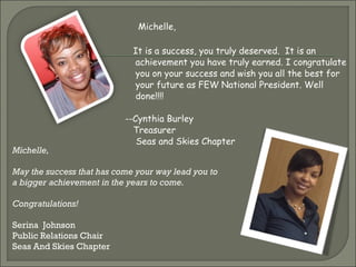 Congratulations michelle crockett | PPT