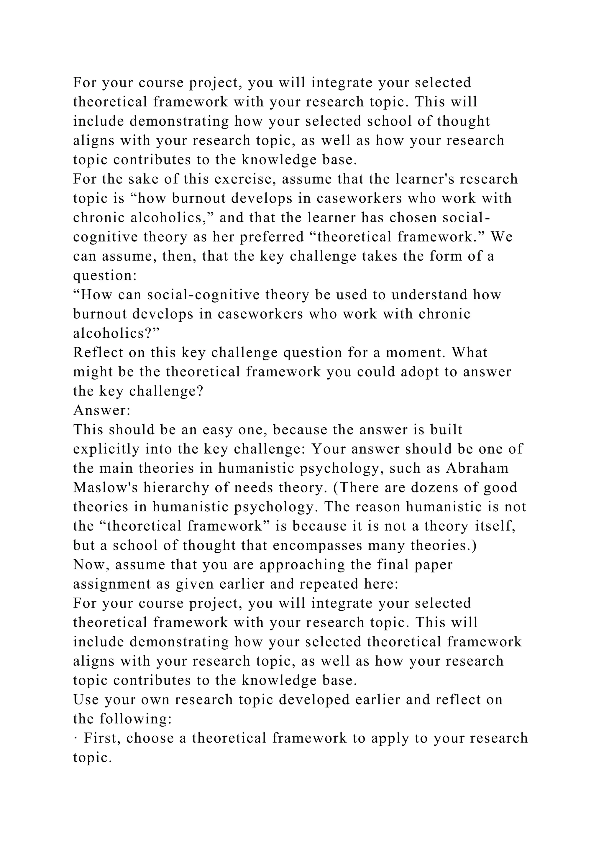 Congratulations on completing the Evaluating a Literature Review .docx