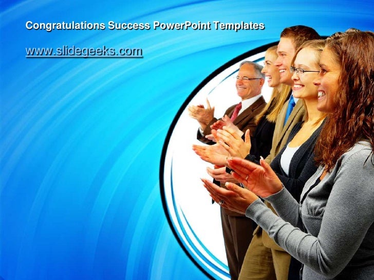 Congratulations Powerpoint Template