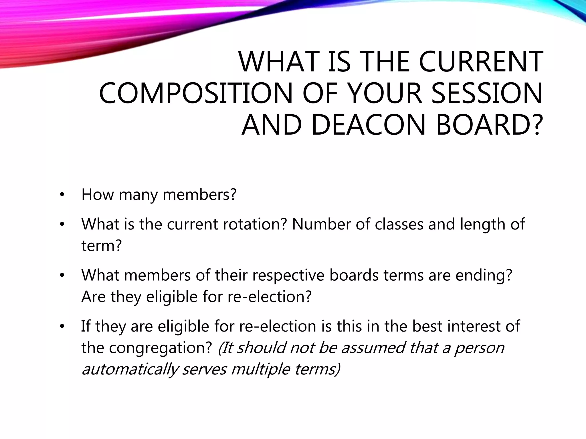 Congregational Nominating Committee Overview | PPTX