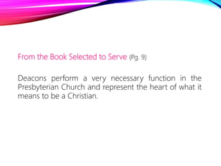 Congregational Nominating Committee Overview | PPTX