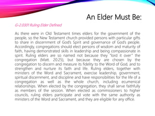 Congregational Nominating Committee Overview | PPTX