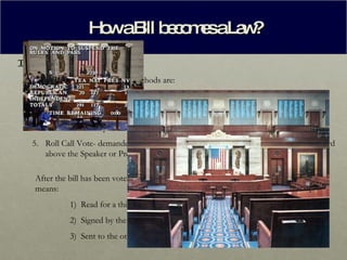 How a Bill becomes a Law? | PPT