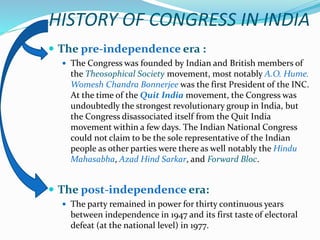Indian NationalCongress | PPTX
