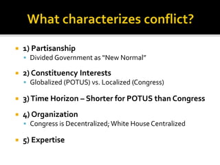Congress and Presidency | PPT