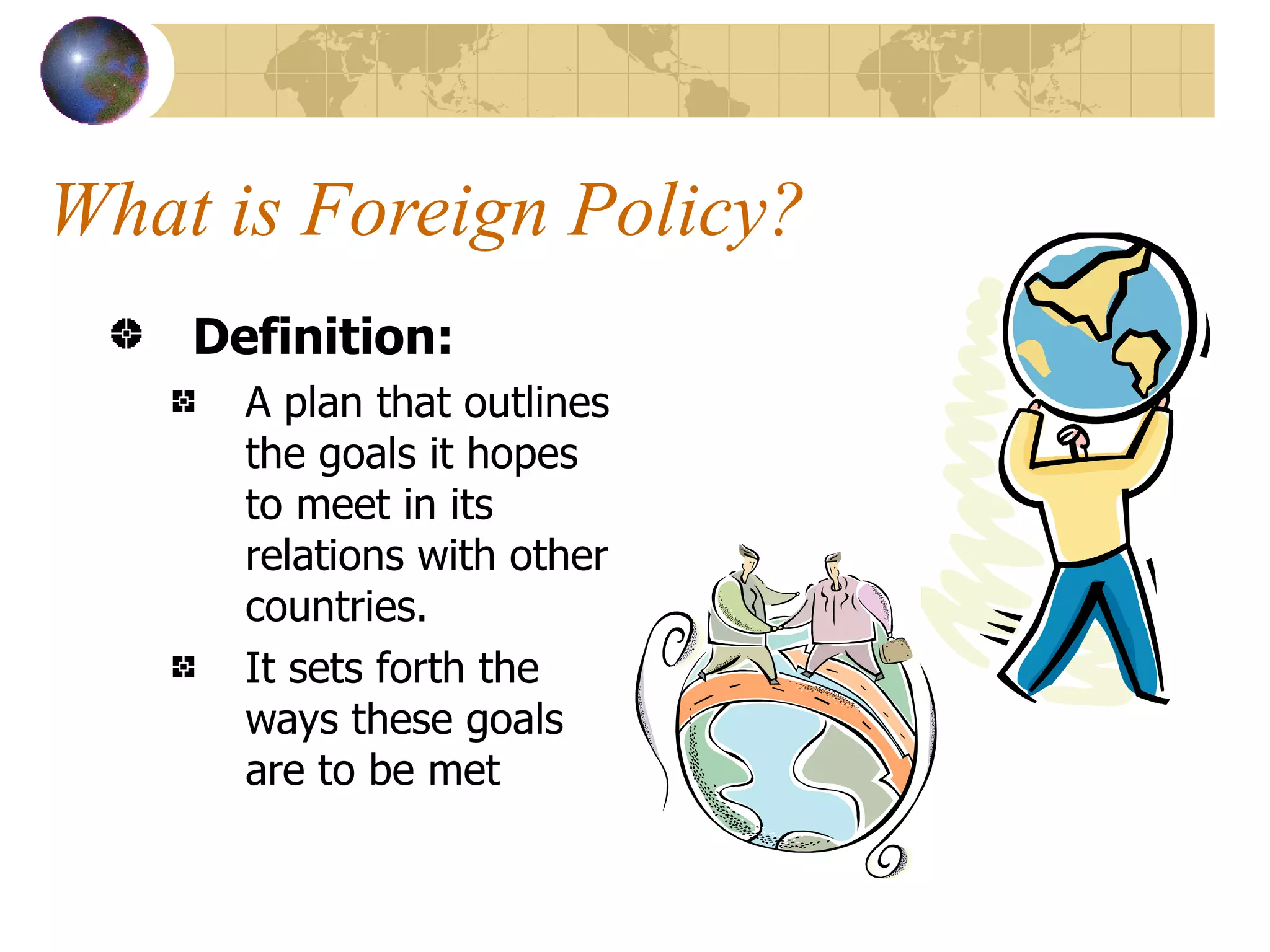 Congress And U.S. Foreign Policy | PPT
