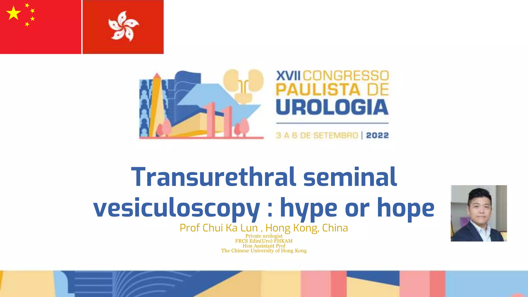 Transurethral seminal vesiculoscopy for chronic pelvic pain syndrome ...