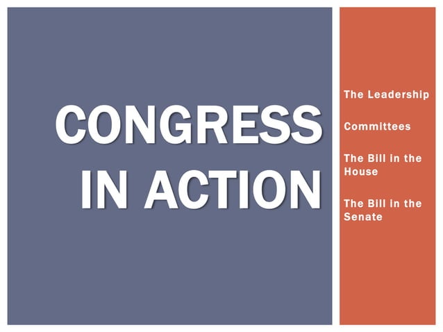 Congress in action | PPT