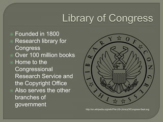 Congressional staff agencies | PPT
