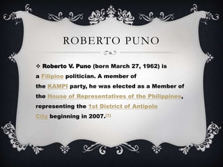 Congressman ng pilipinas | PPTX