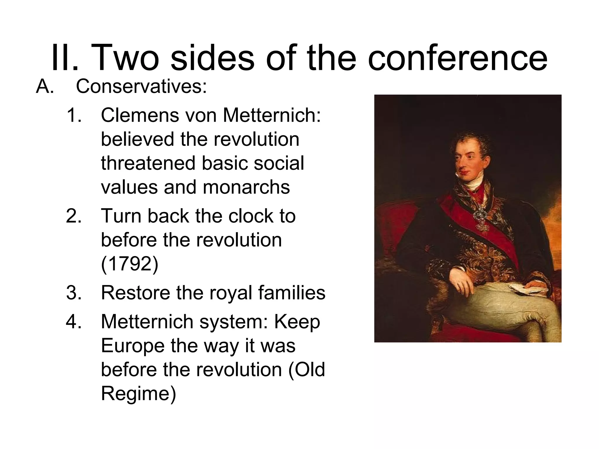 Congress of Vienna (The Real One) | PPT