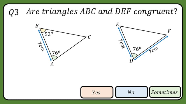CONGRUENCE AND SIMILARITY IN MATHEMATICS | PPT