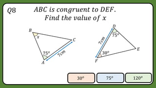 CONGRUENCE AND SIMILARITY IN MATHEMATICS | PPTX