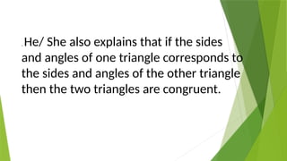triangle congruence, mathematics 8 lesson.pptx