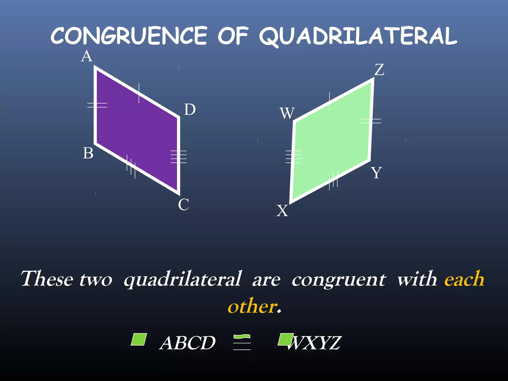 Congruence line,angle,triangles,rectangle-circle etc | PPT