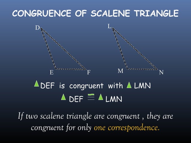 Congruence line,angle,triangles,rectangle-circle etc | PPT | Physics ...