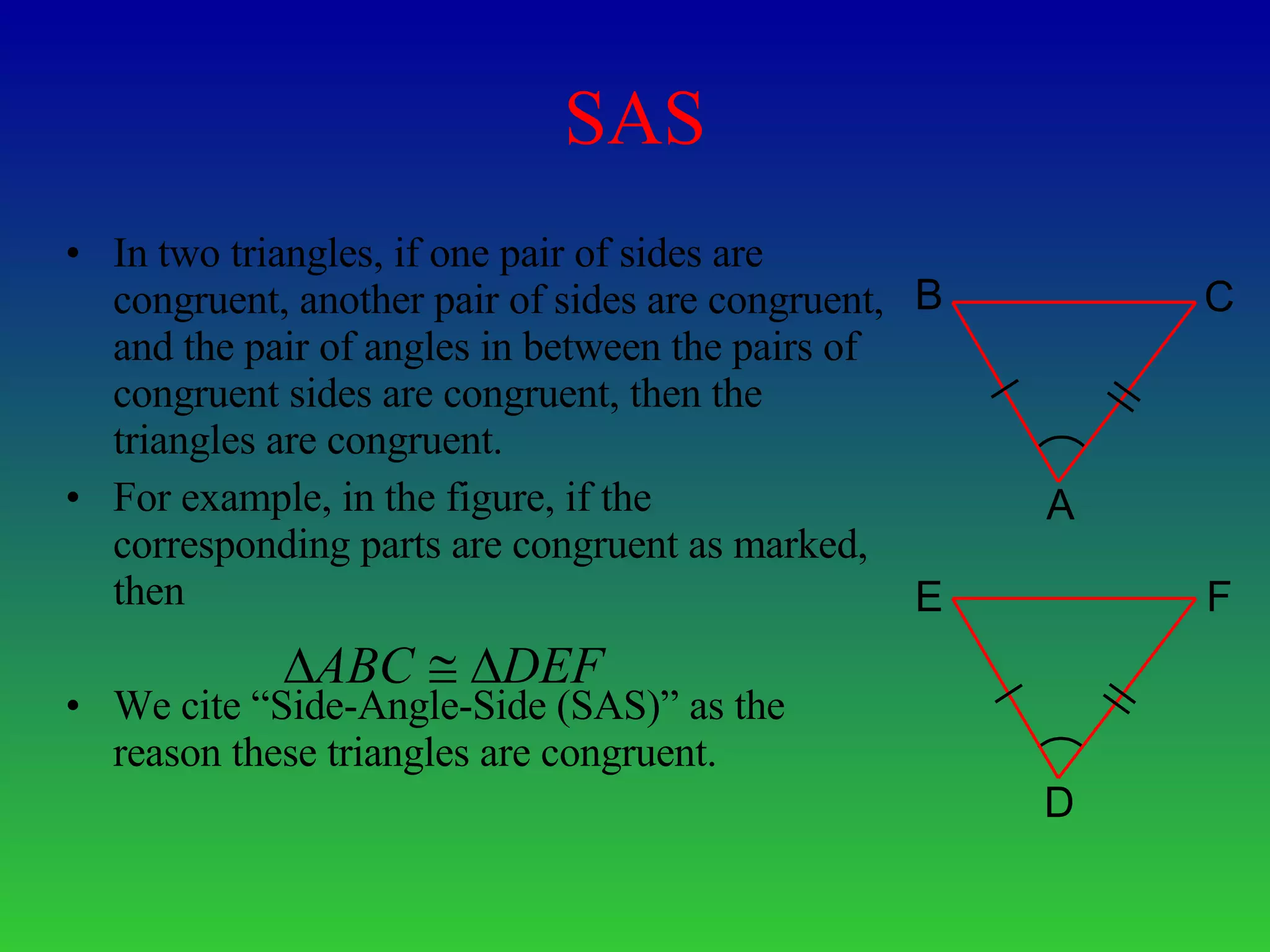 Congruence Shortcuts Notes | PPT