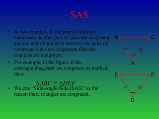 Congruence Shortcuts Notes | PPT