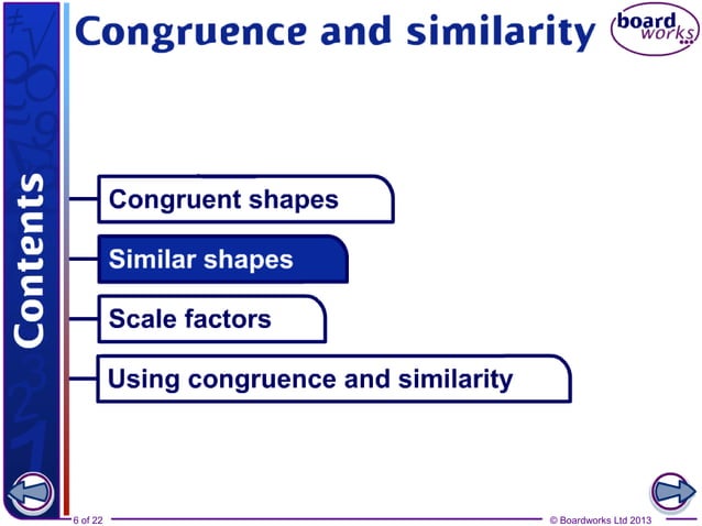 Congruence and similarity | PPTX