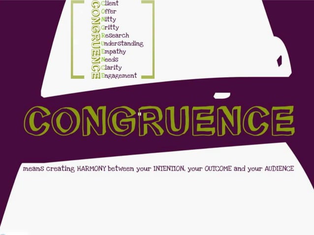 CONGRUENCE and the art of GOOD communication | PPTX