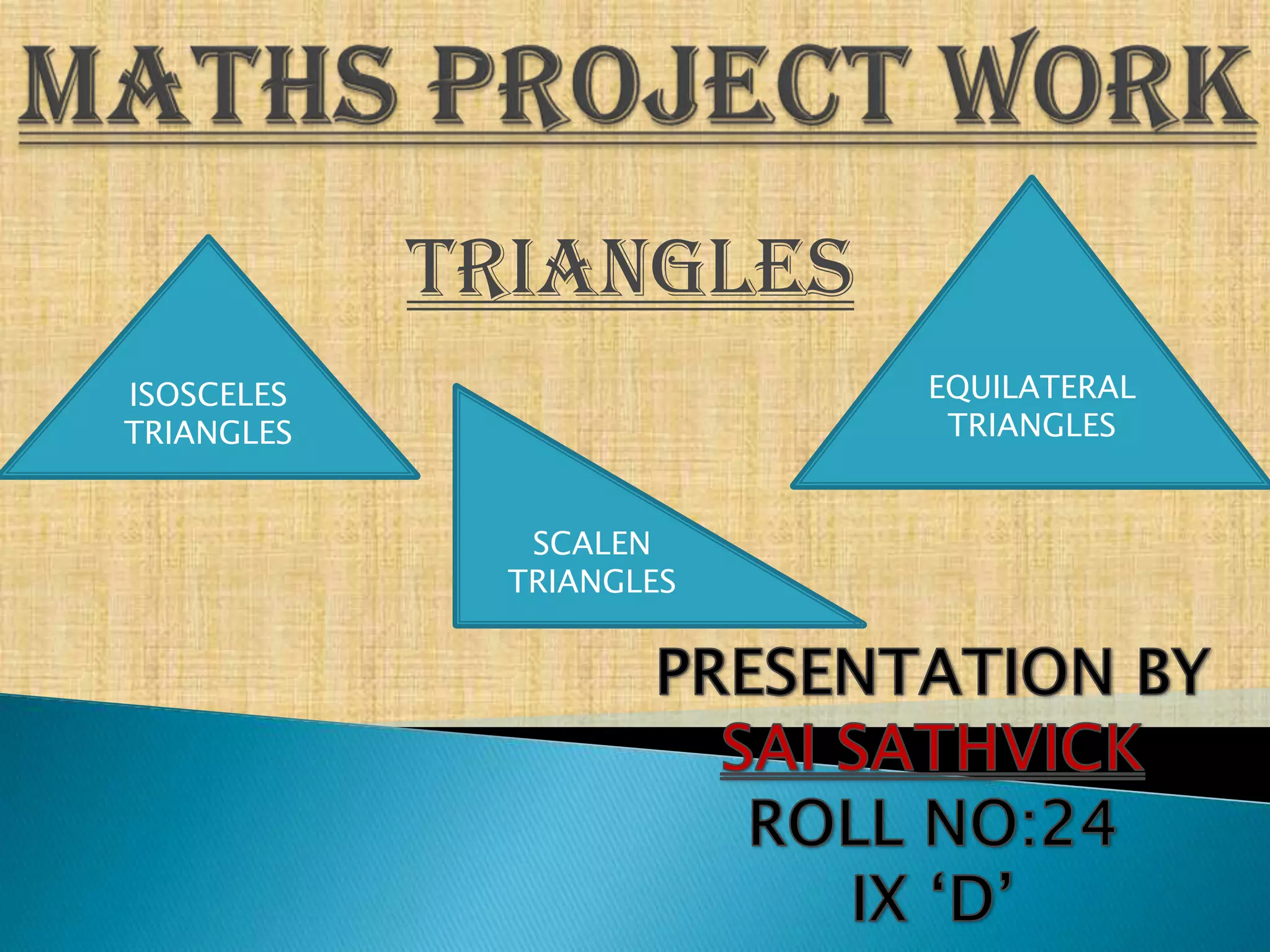 Congruence of triangle | PPTX