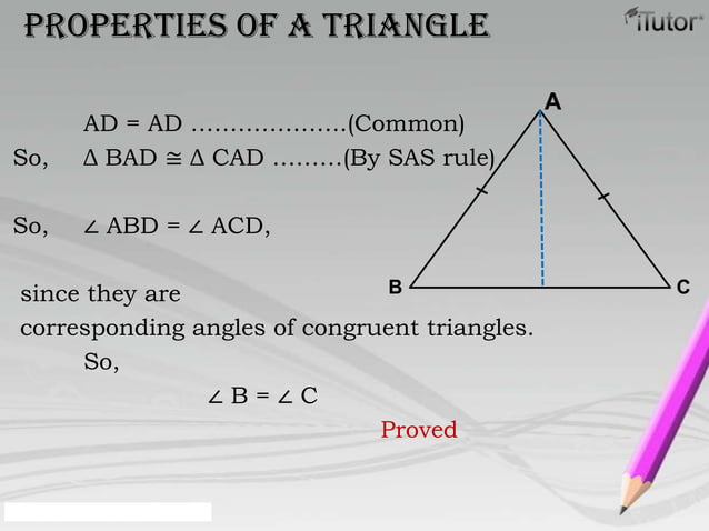 Congruence of Triangle | PPTX