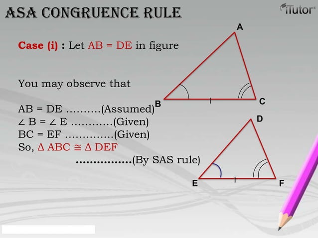 Congruence of Triangle | PPTX