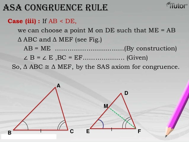 Congruence of Triangle