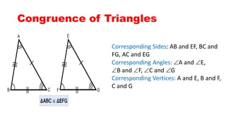 Congruence of Triangles Class 7 Mathematics.pptx