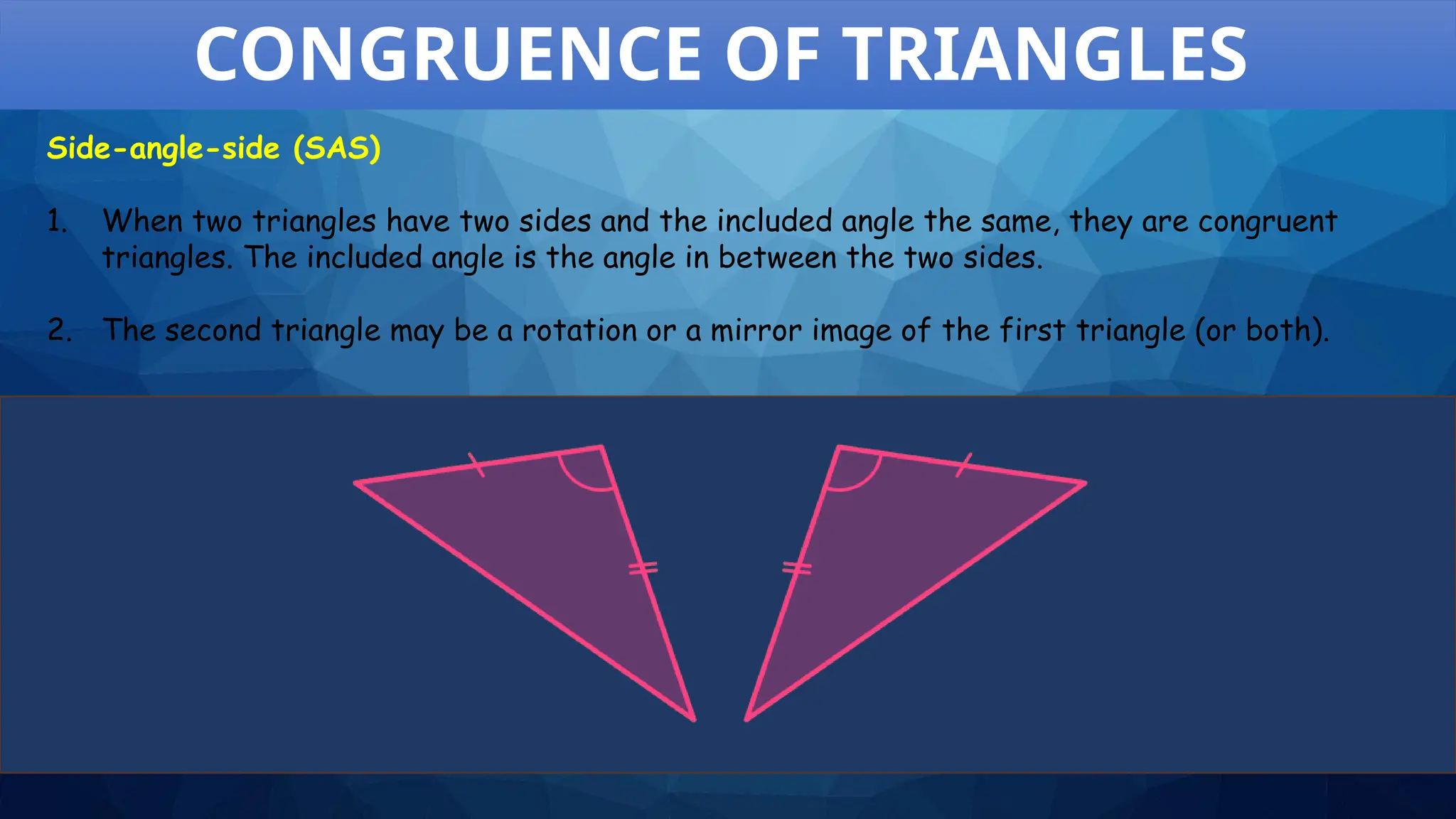 Class 7 CONGRUENCE OF TRIANGLES mathematics | PPTX
