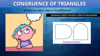 Class 7 CONGRUENCE OF TRIANGLES mathematics | PPTX