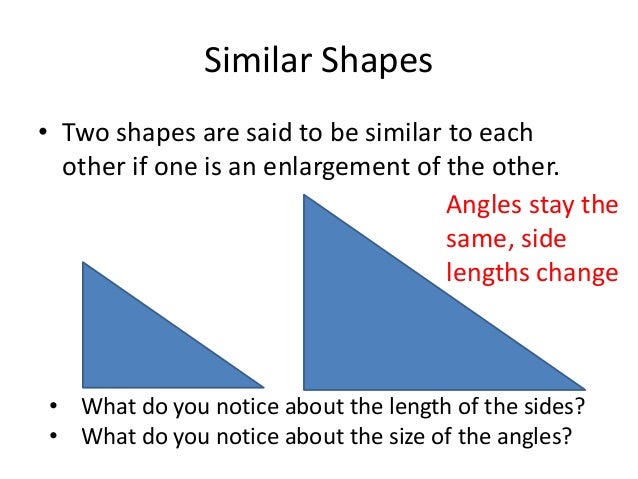Difference between similar and congruent shapes - foptmontreal