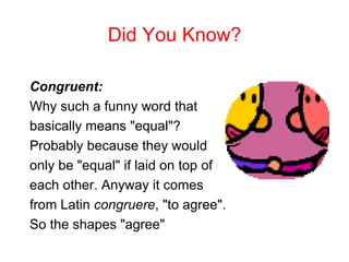 Congruent | PPT