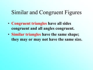 Congruent and similar triangle by ritik | PPSX