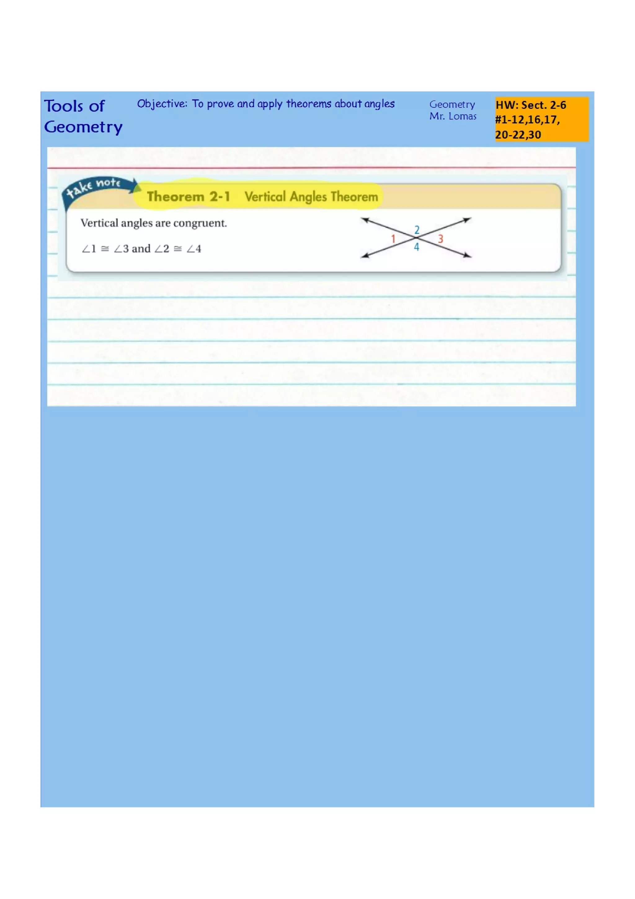 Congruent angles | PDF