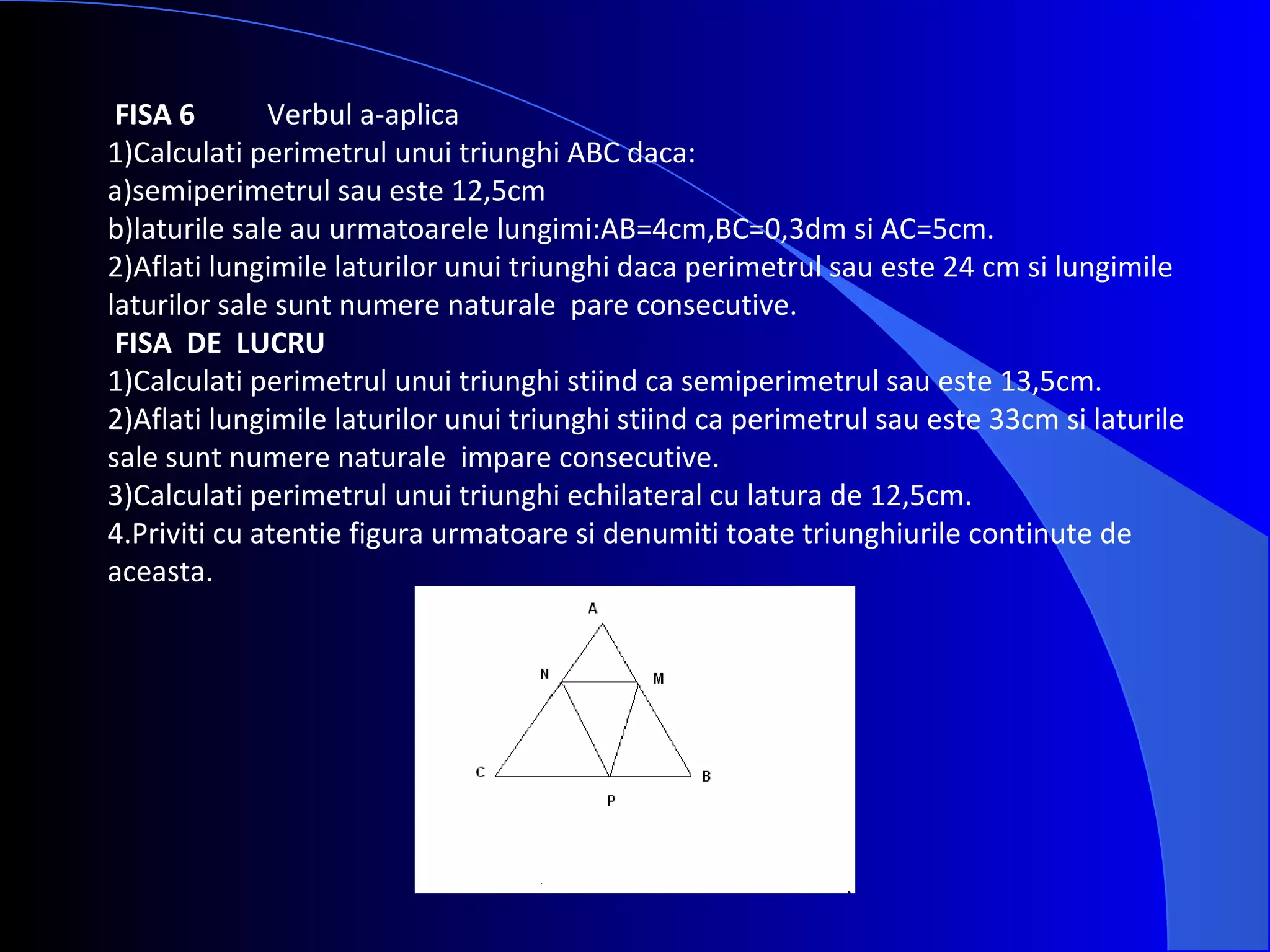 Congruenta triunghiurilor | PPT