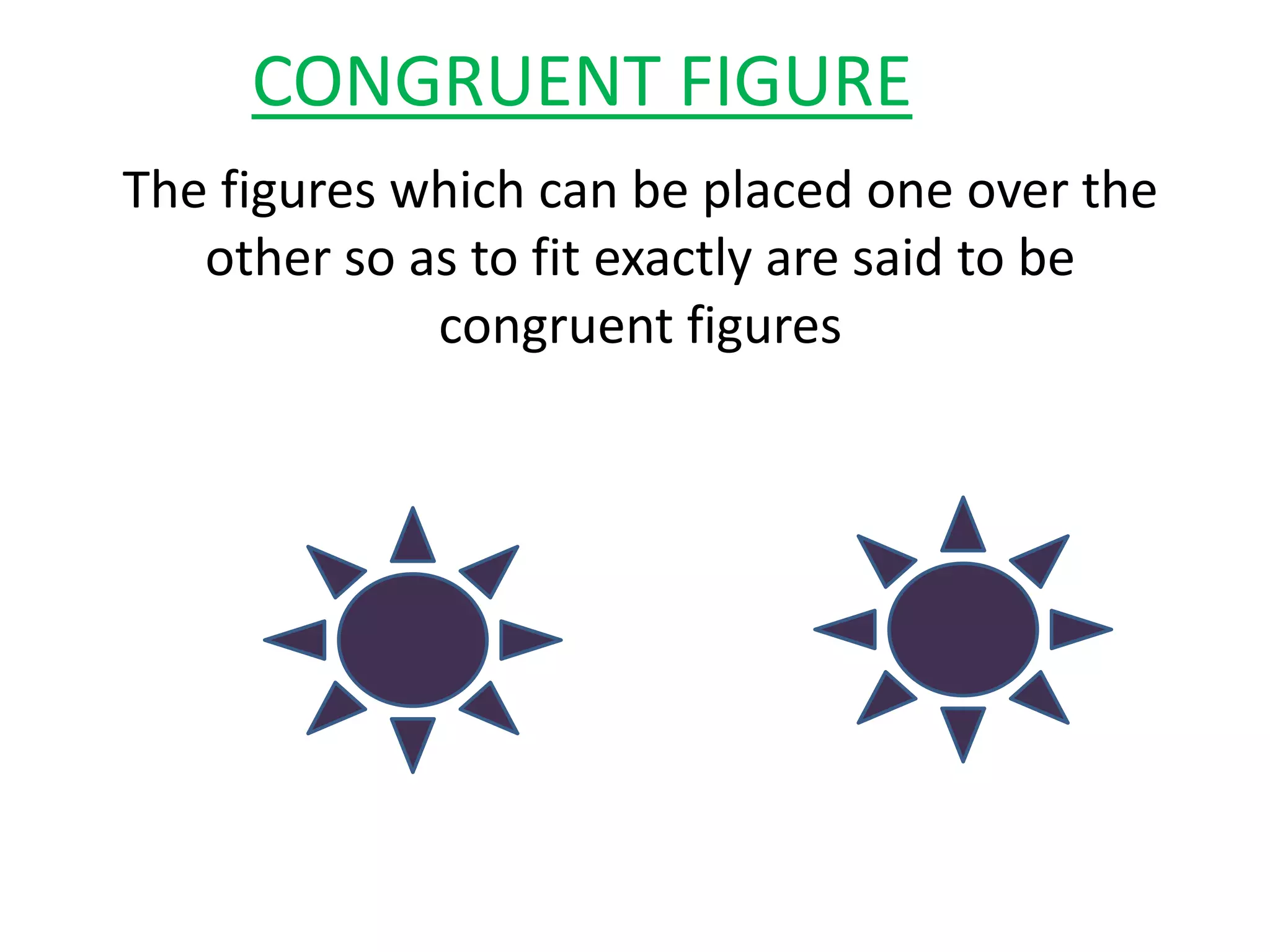 Congruent figure | PPT