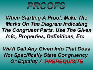 Congruent triangles | PPT