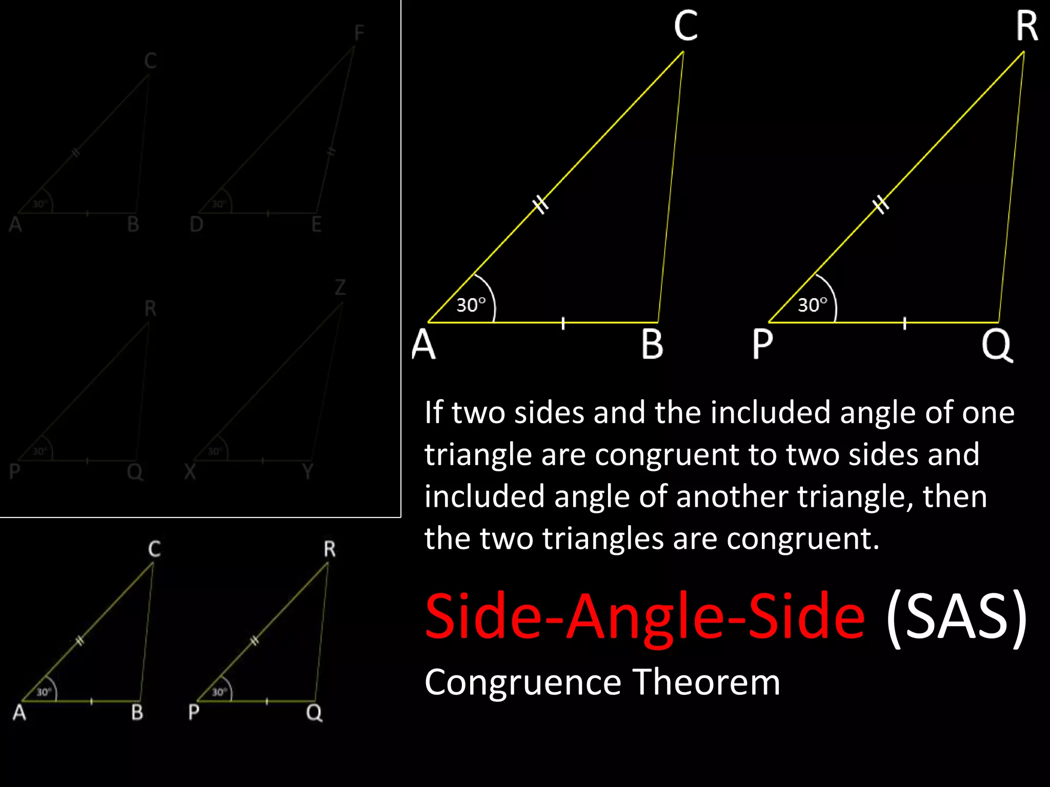 Congruent Triangles | PPTX