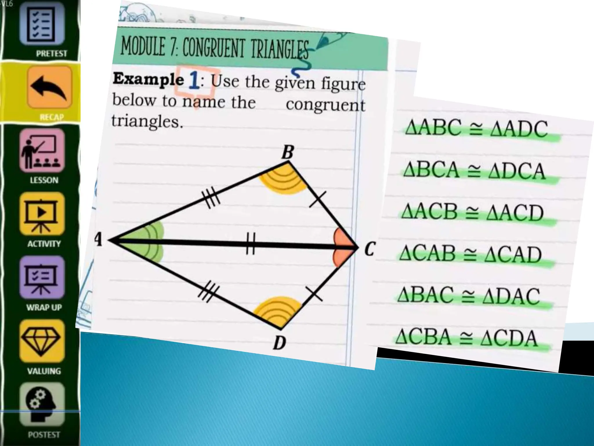 Math 8 Quarter 3 Topic: CONGRUENT TRIANGLES | PPTX | Physics | Science